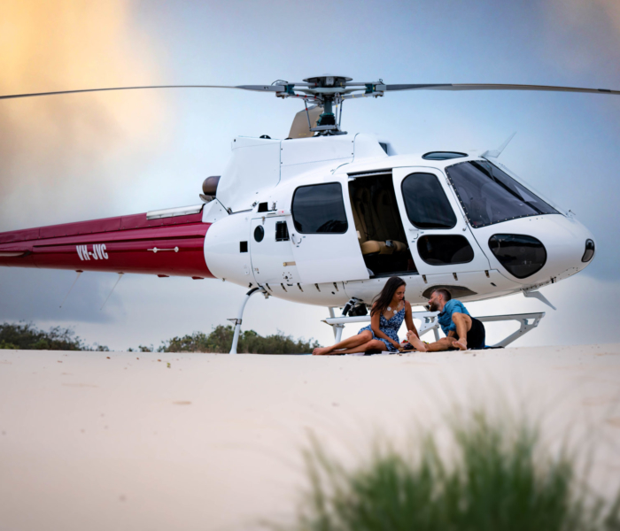 Helicopter Beach Picnic Brisbane - North Stradbroke Island Return